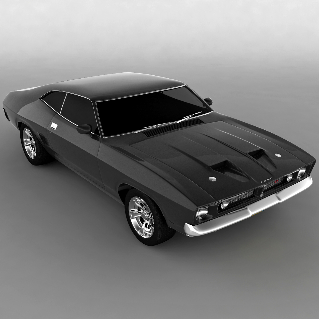 3d model aus falcon xb 351