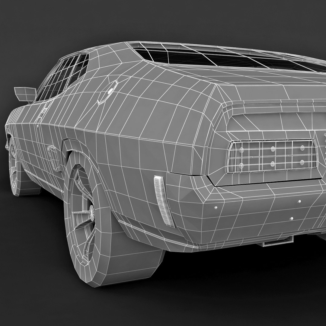 3d model aus falcon xb 351