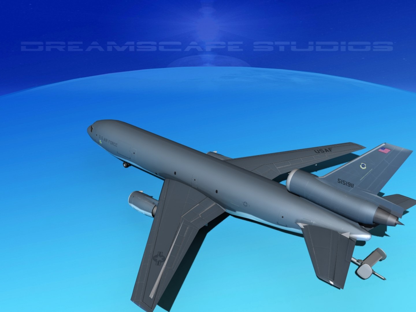 Kc-10 Mcdonnell Douglas 3d Model
