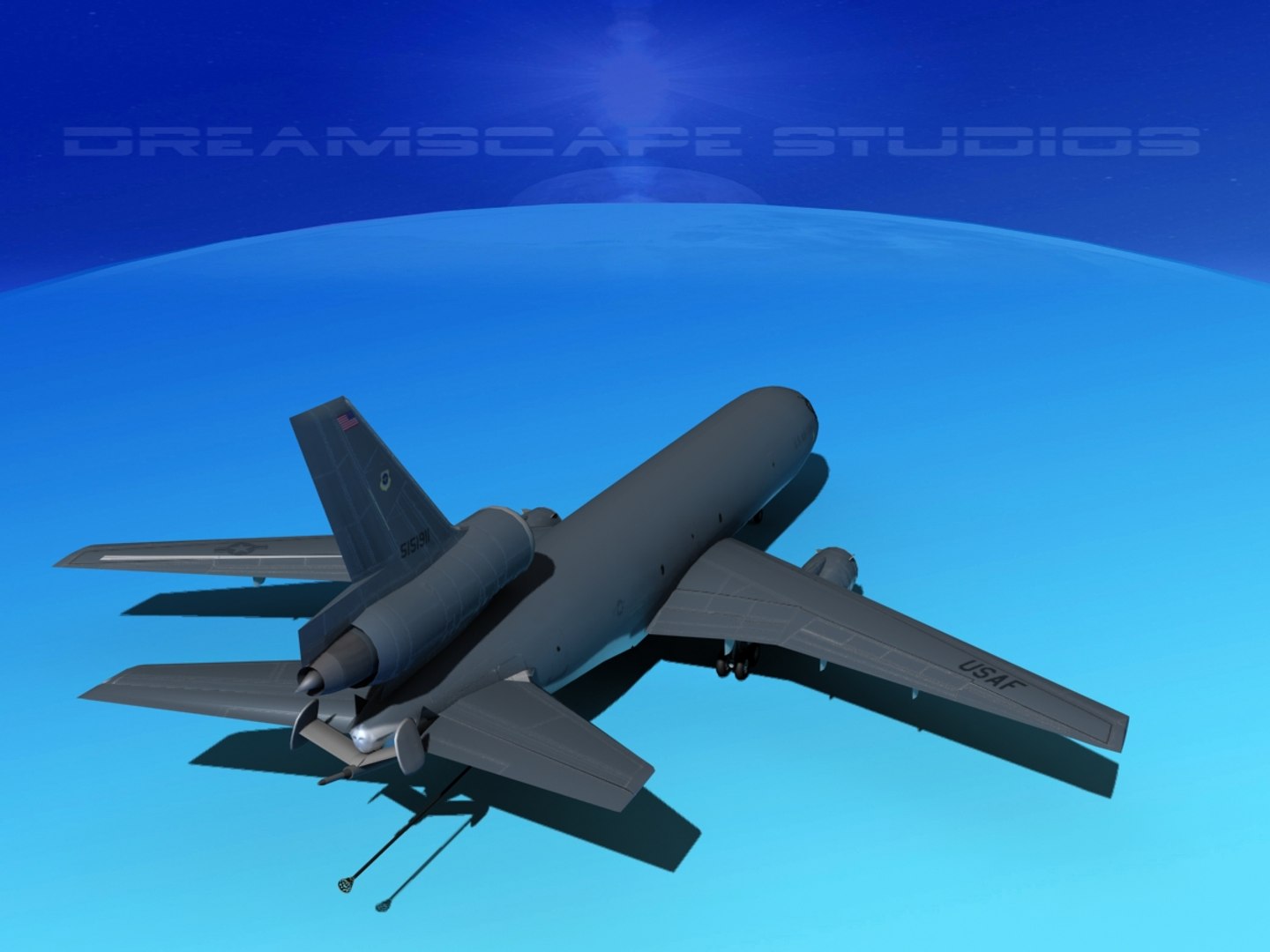 Kc-10 Mcdonnell Douglas 3d Model