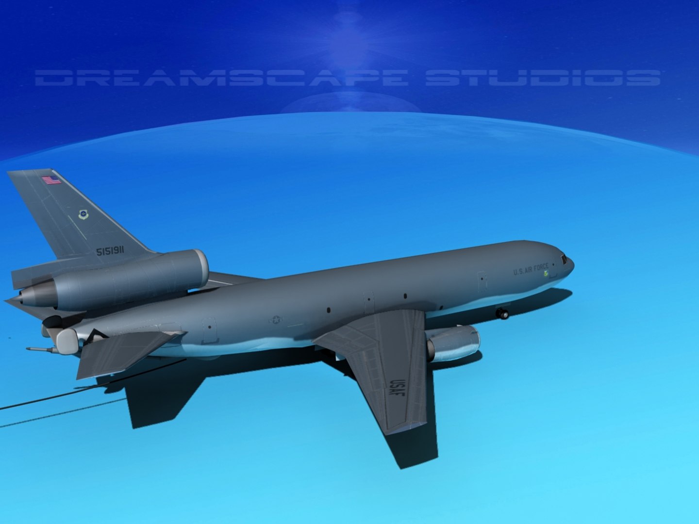 Kc-10 Mcdonnell Douglas 3d Model