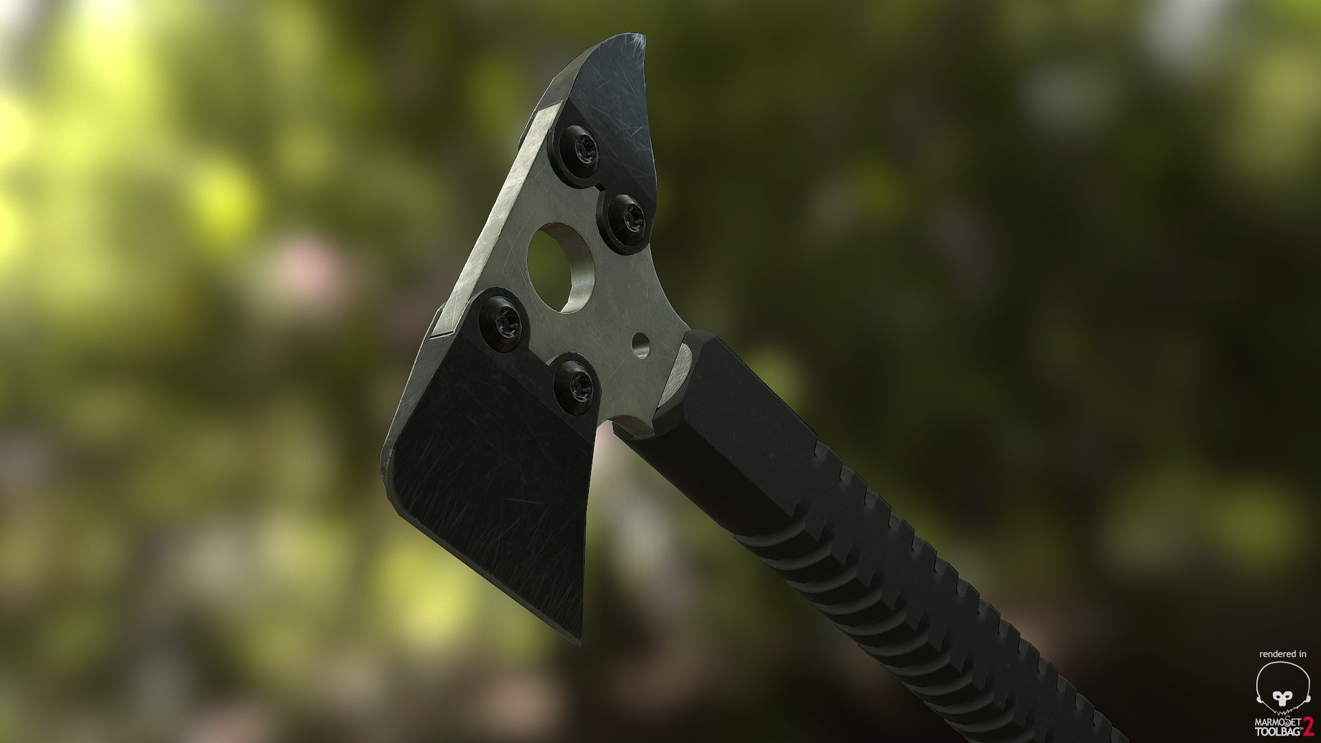3d obj strider cr breacher axe