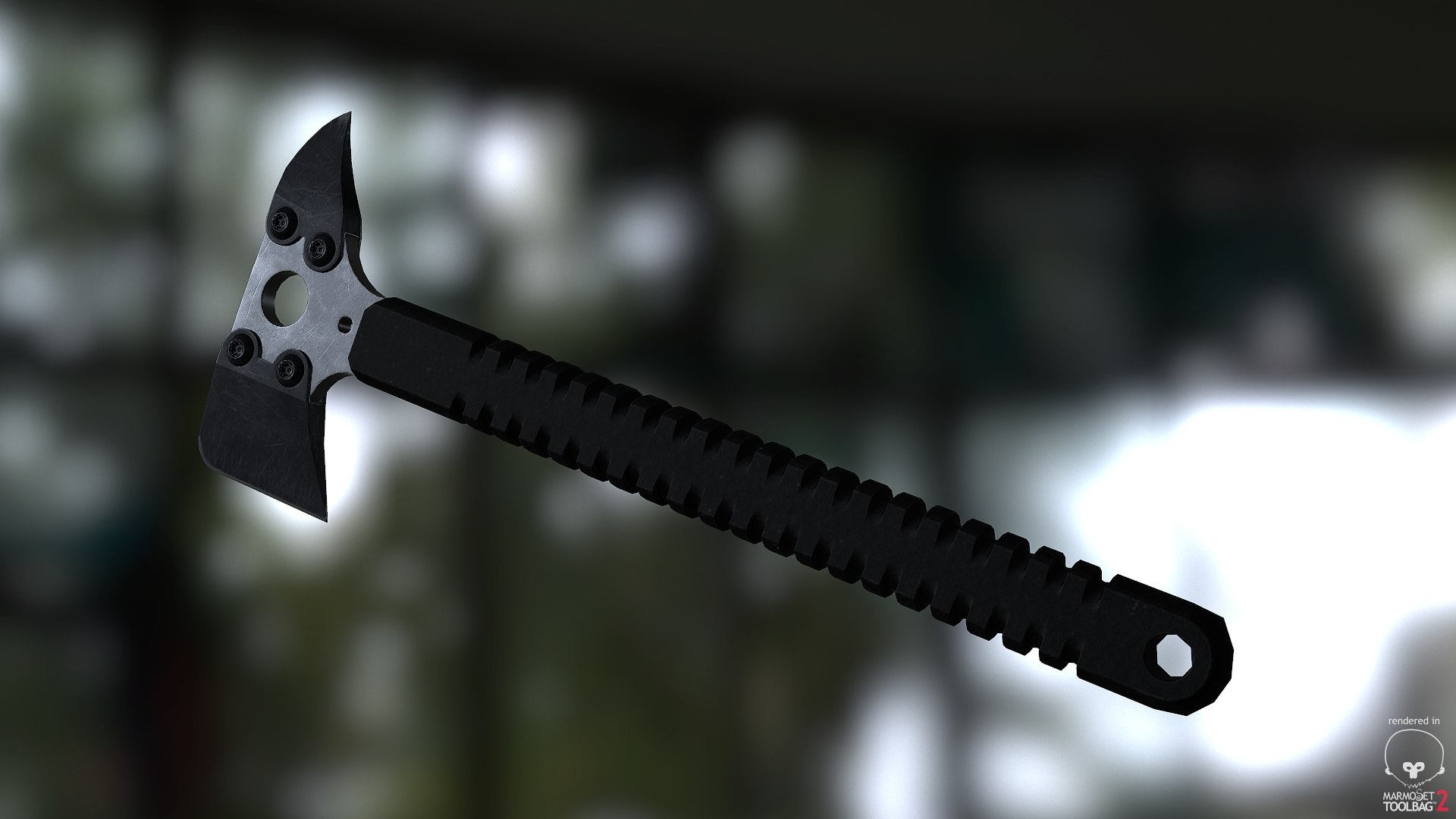 3d obj strider cr breacher axe