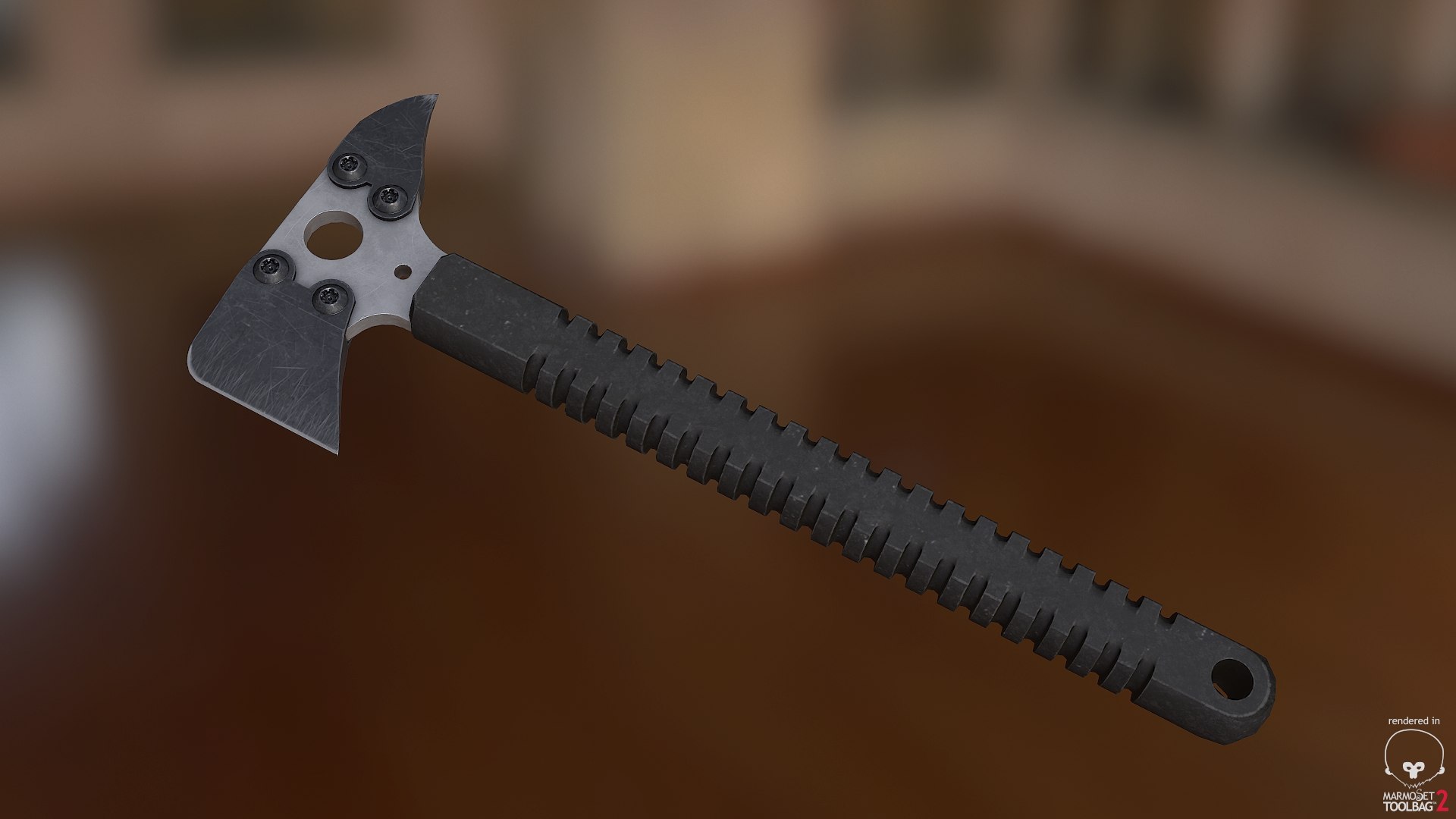 3d obj strider cr breacher axe
