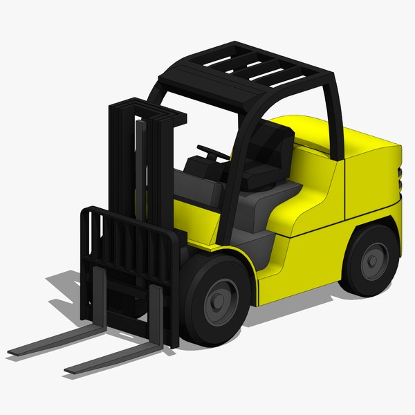 modelo 3d Carretilla elevadora - Familia Revit - TurboSquid 2260588