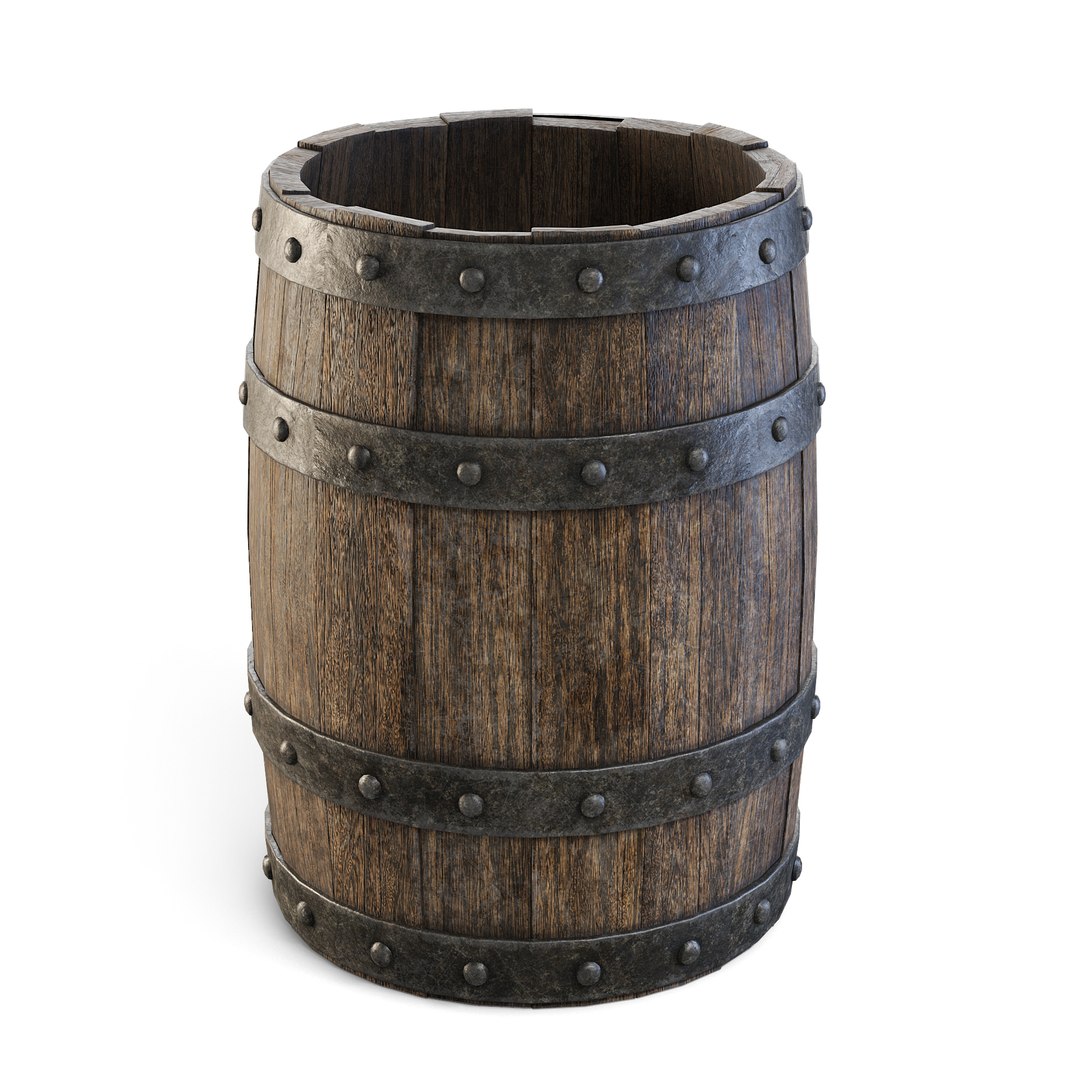 Barrel 3D Model - TurboSquid 2227920