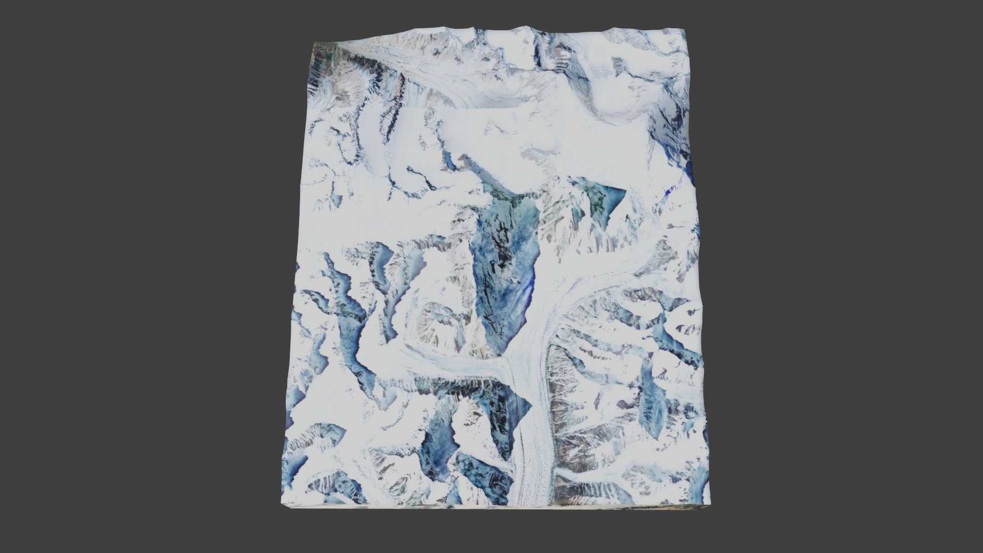 Saser Kangri II Mountain 3D Model - TurboSquid 1826065