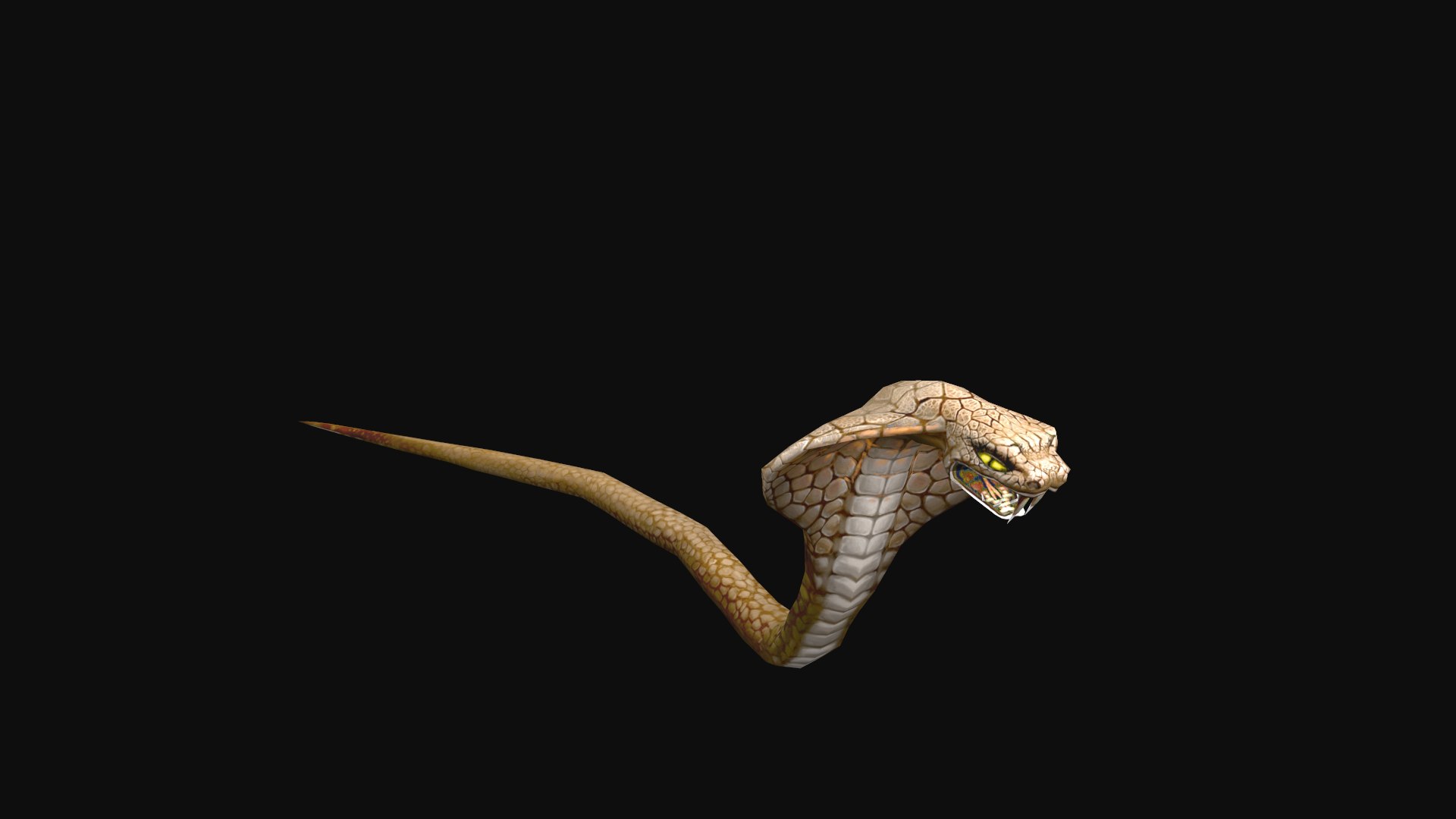 3D Animated Cobra Snake - TurboSquid 2189980