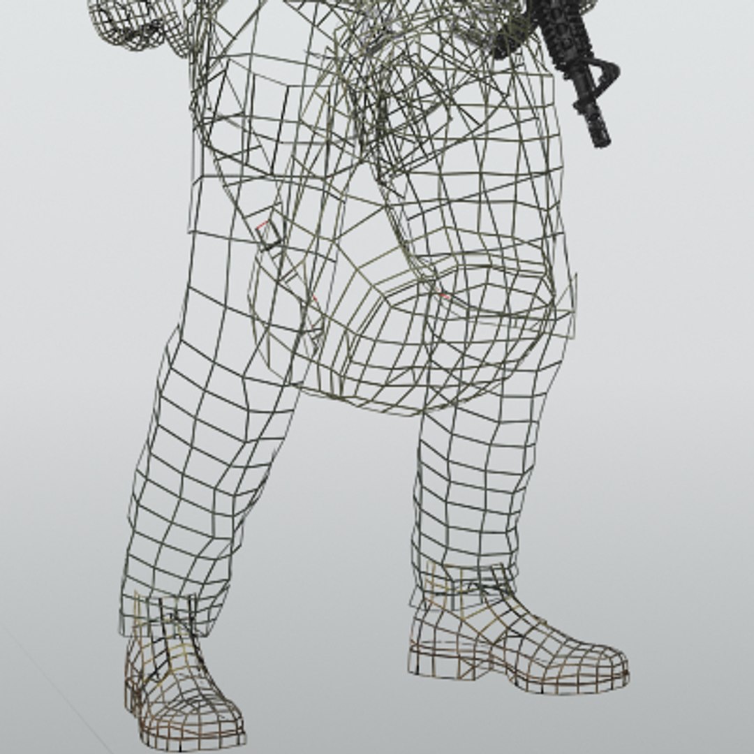 3ds Max 82nd Airborne Jumpmaster Army