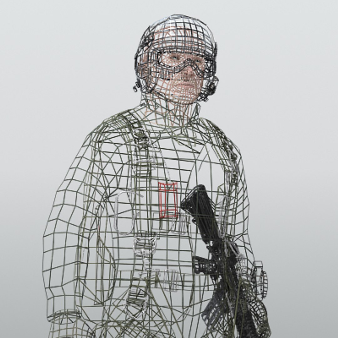3ds Max 82nd Airborne Jumpmaster Army