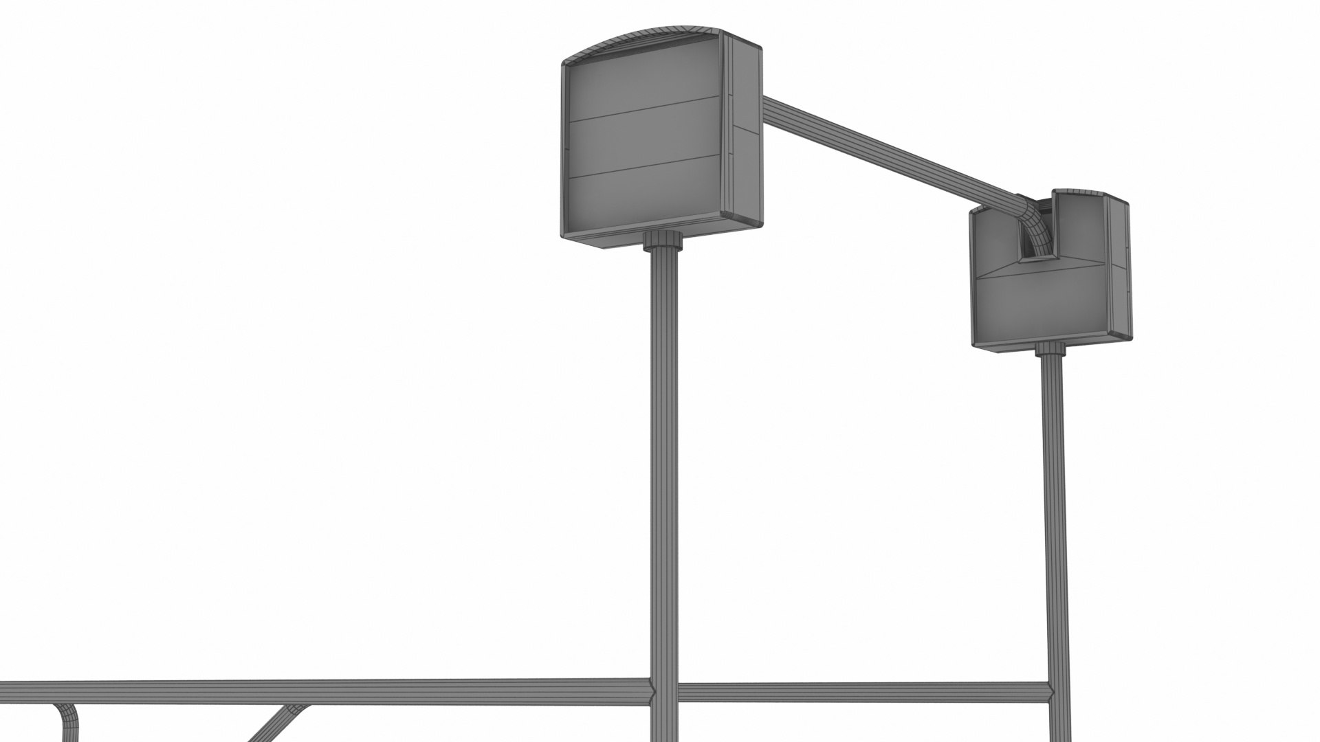 3D Shopping Cart Corral 2 - TurboSquid 2420976