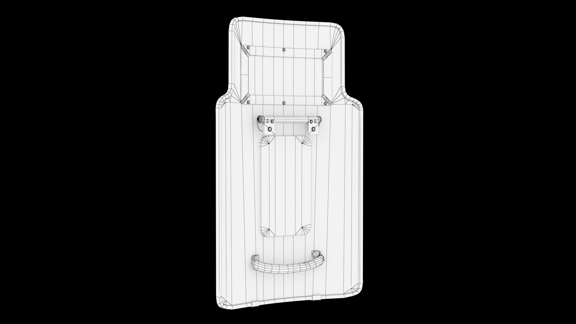 Police Tactical Riot Shield Low Poly PBR 3D - TurboSquid 2075807