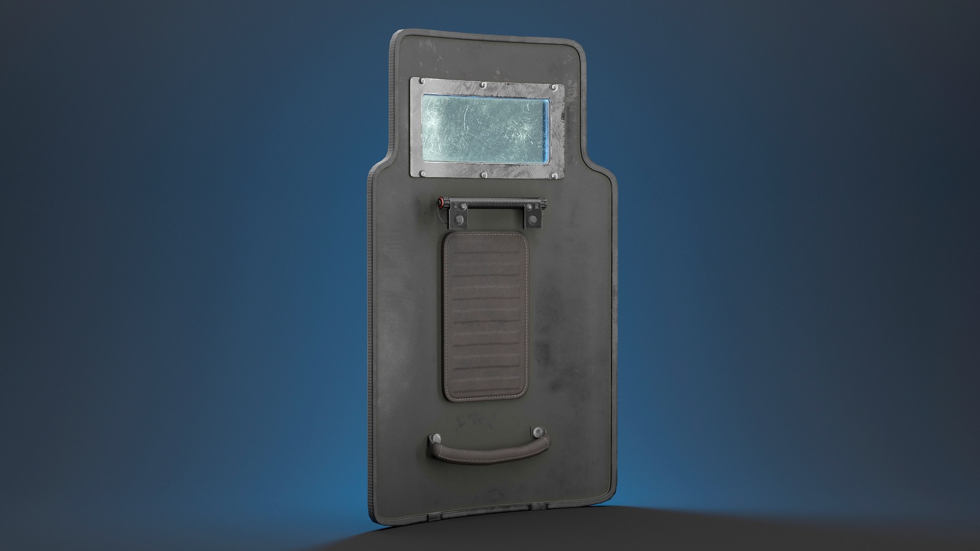 Police Tactical Riot Shield Low Poly PBR 3D - TurboSquid 2075807