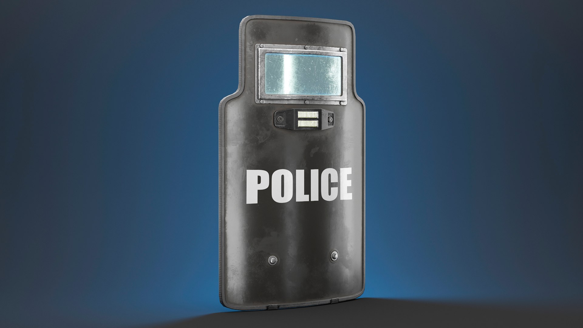 Police Tactical Riot Shield Low Poly PBR 3D - TurboSquid 2075807