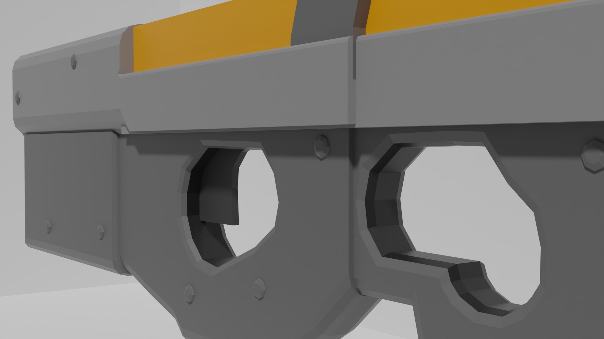 Free Low Poly P90 3D Model - TurboSquid 2416004