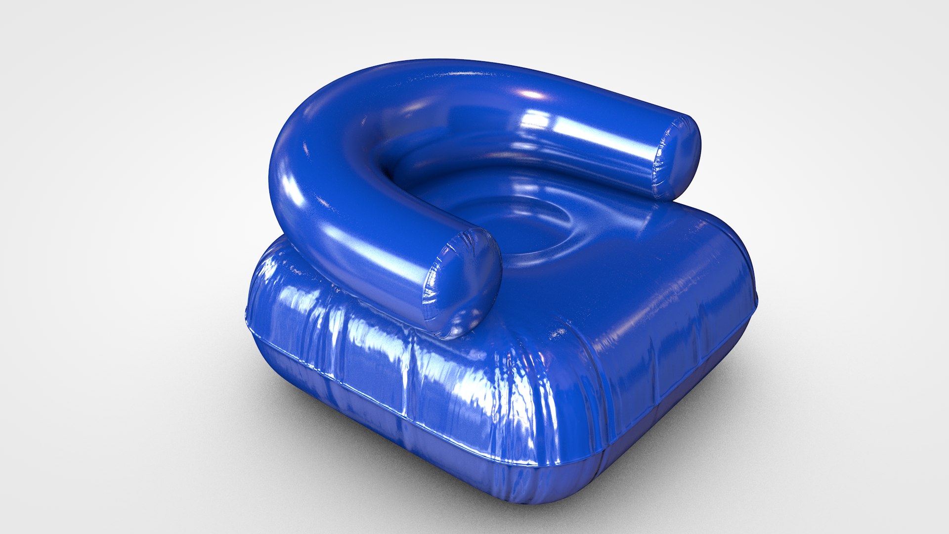 Inflatable Chair 3D - TurboSquid 2220749