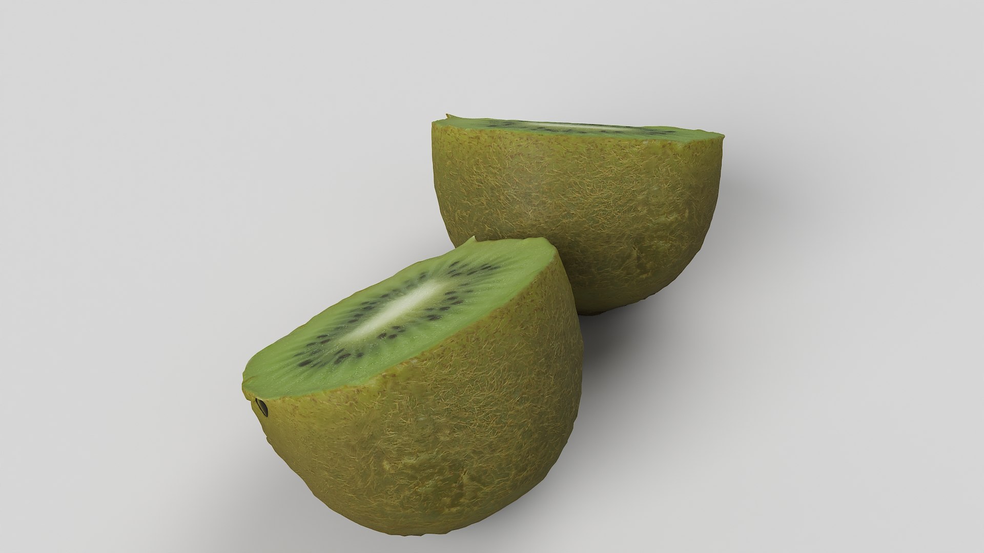 3D Kiwi 02 Sliced Model - TurboSquid 1985800