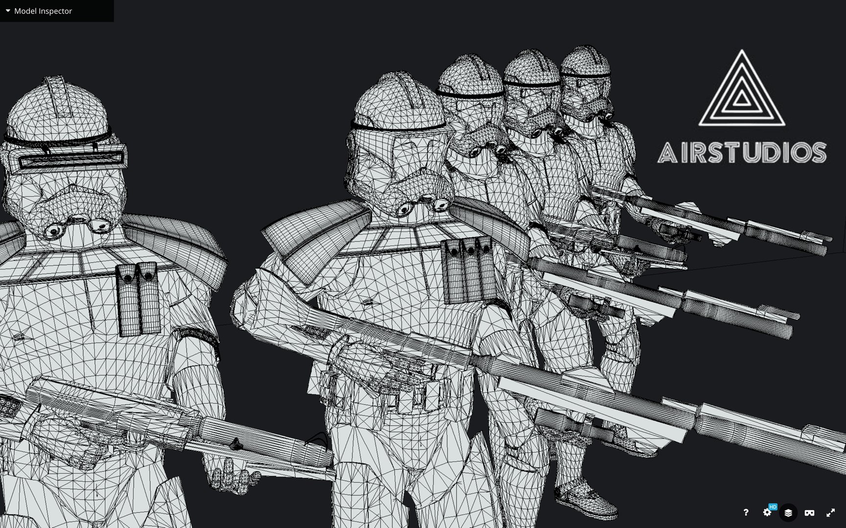 Clones Trooper Special OPS Rigged 3D Model - TurboSquid 1906736