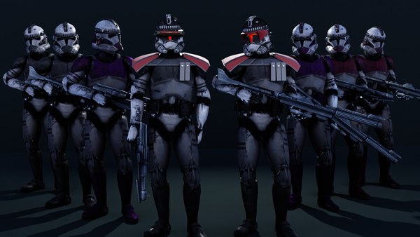 Clones Trooper Special OPS Rigged 3D model - TurboSquid 1906736