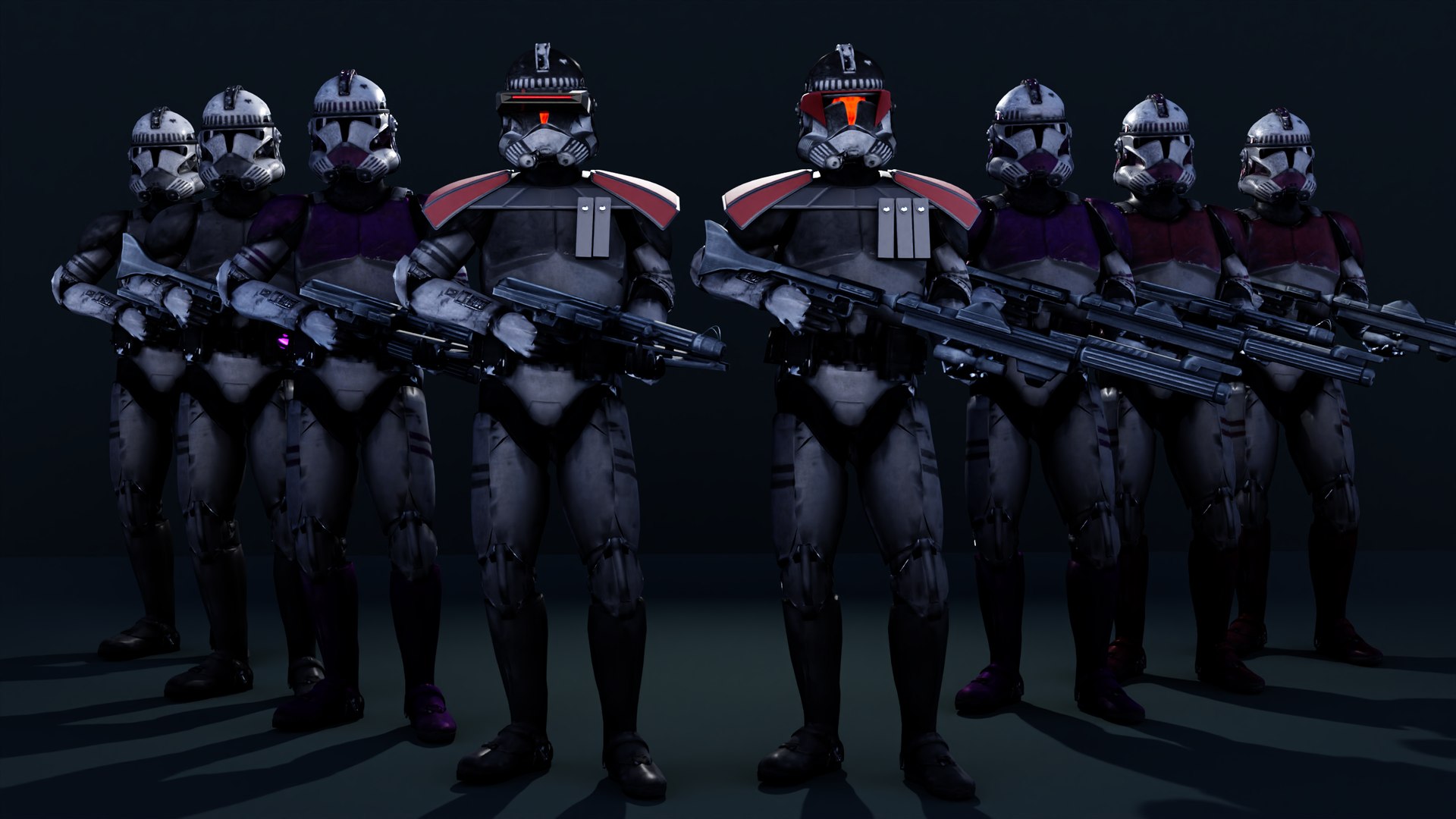 Clones Trooper Special OPS Rigged 3D Model - TurboSquid 1906736