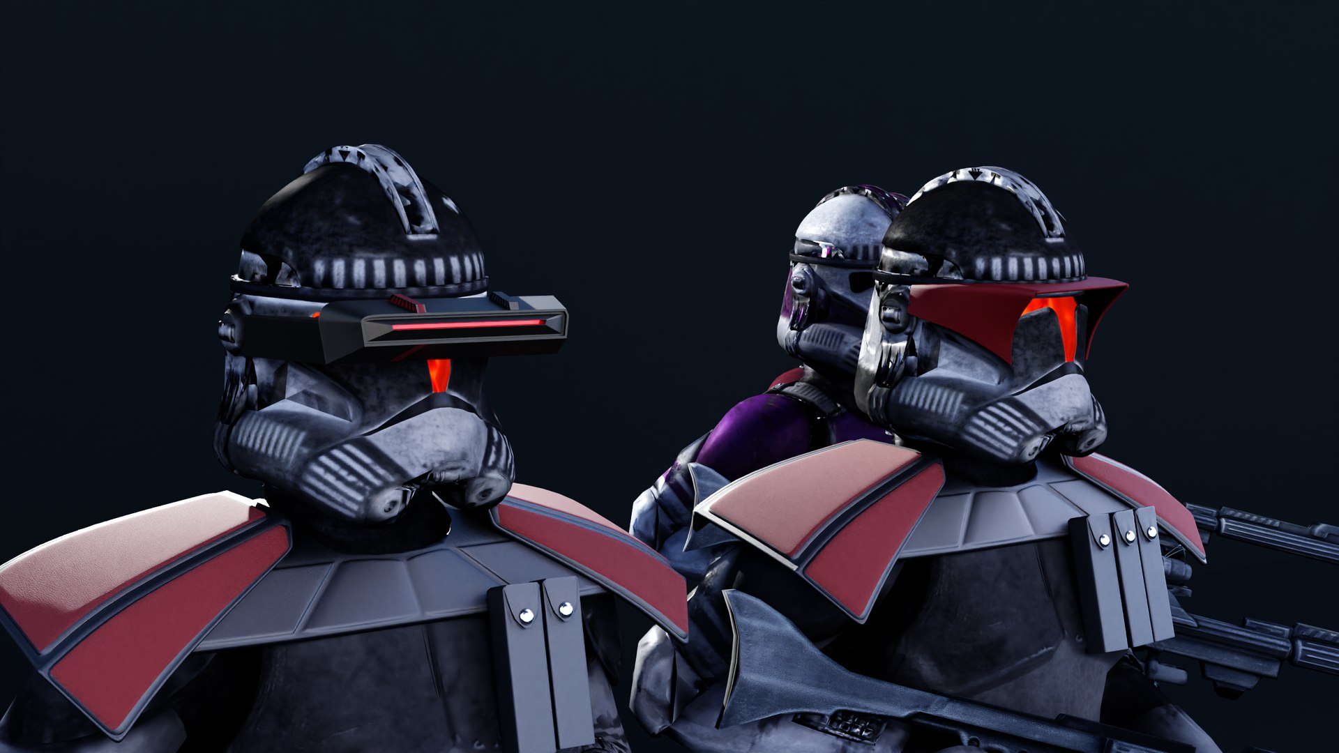 Clones Trooper Special OPS Rigged 3D Model - TurboSquid 1906736