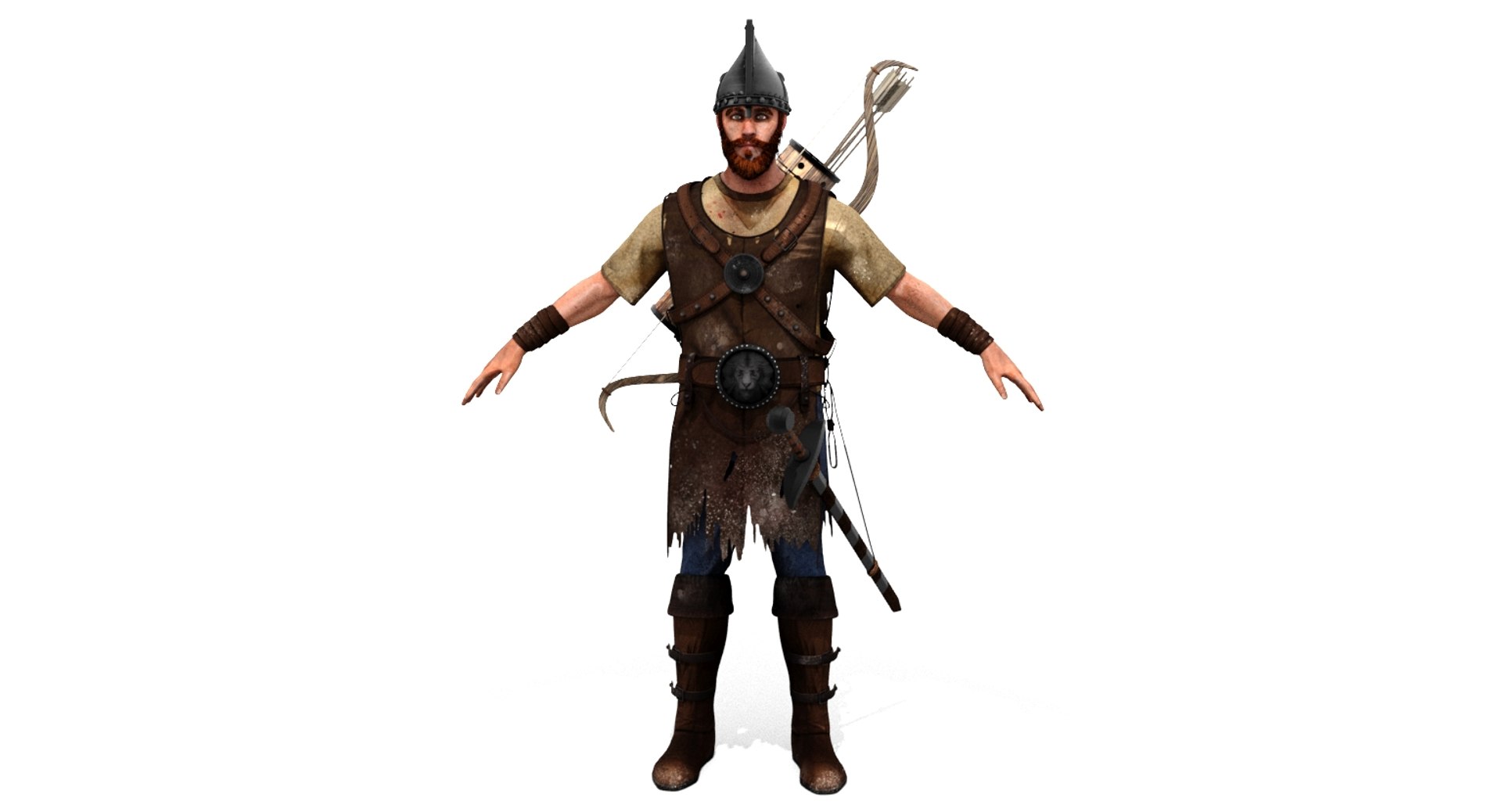 3d Model Archer Armenian