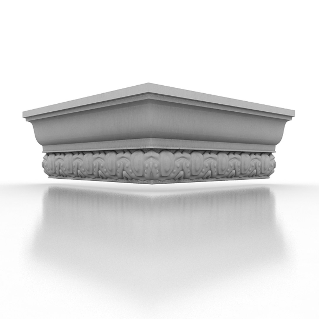 3d Model Decorate Classical