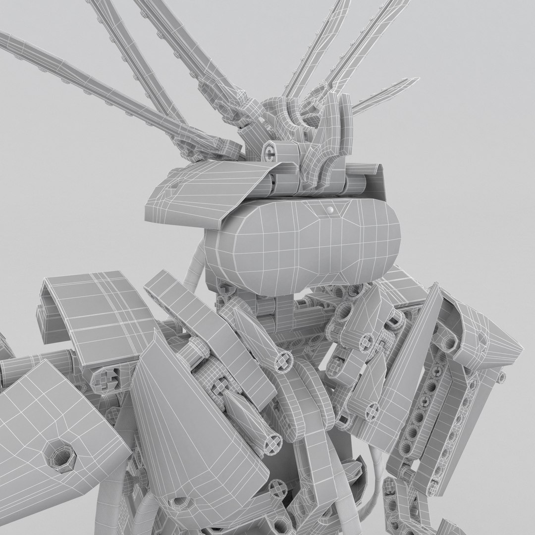 3d model lego mindstorms gripp3r