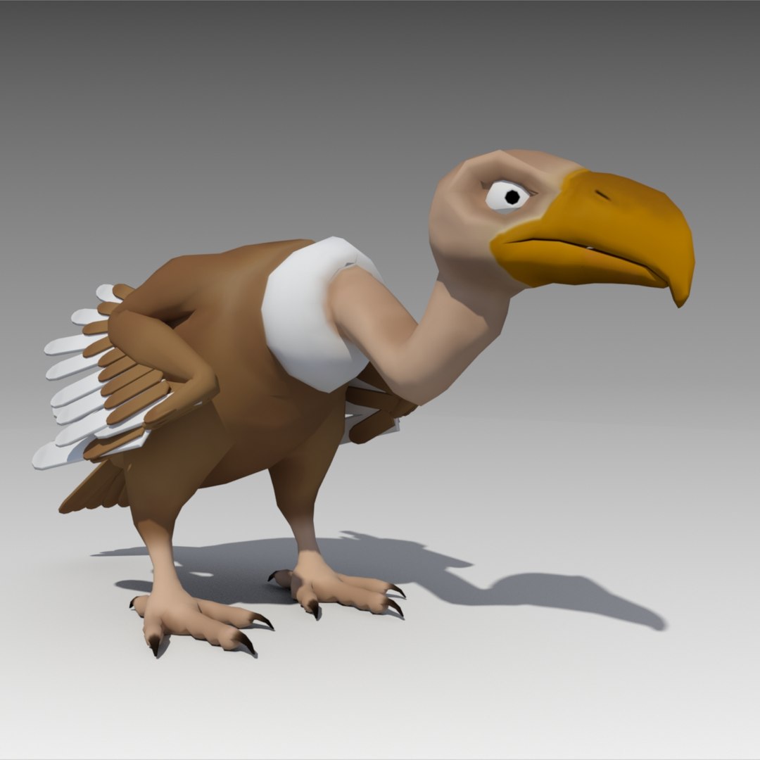 3D Vulture Animations Model - TurboSquid 1333867