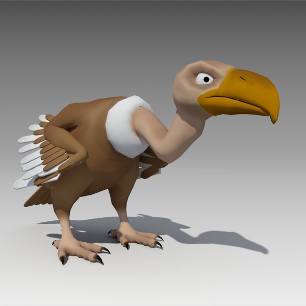 3D vulture animations model - TurboSquid 1333867