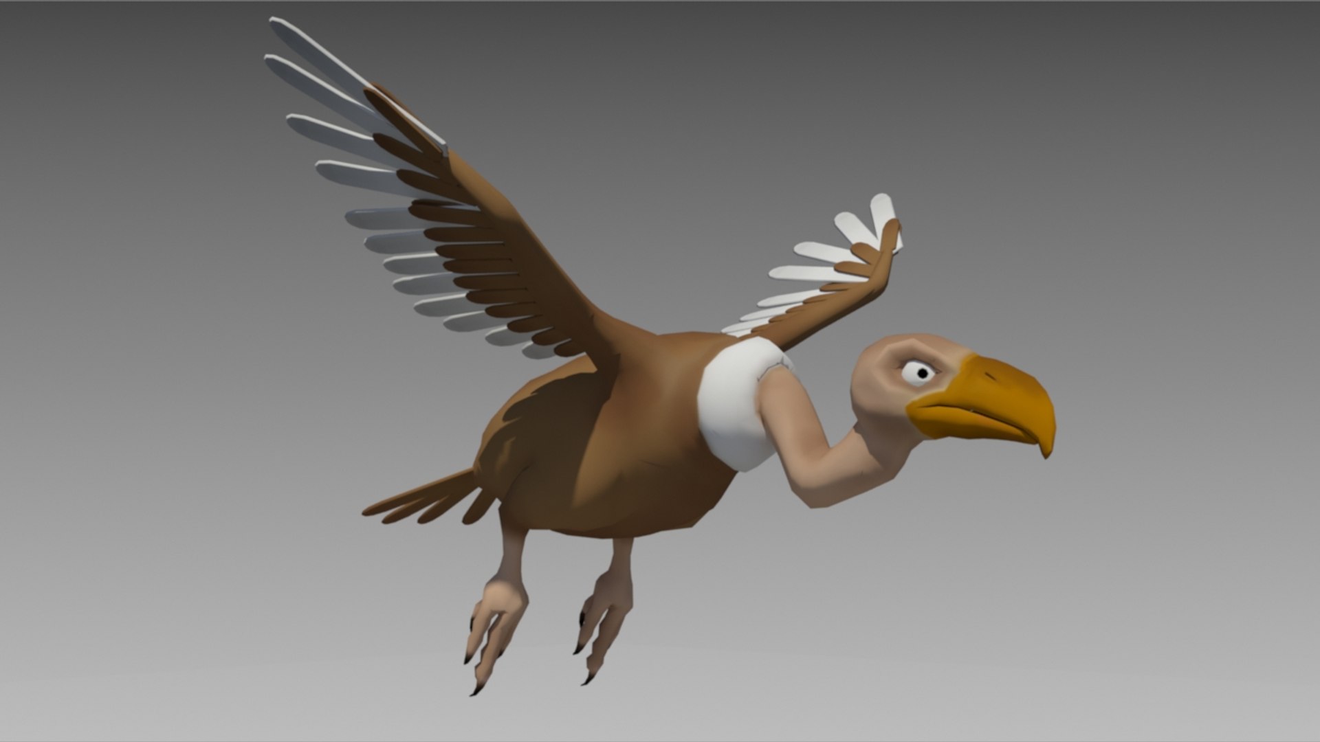 3D Vulture Animations Model - TurboSquid 1333867