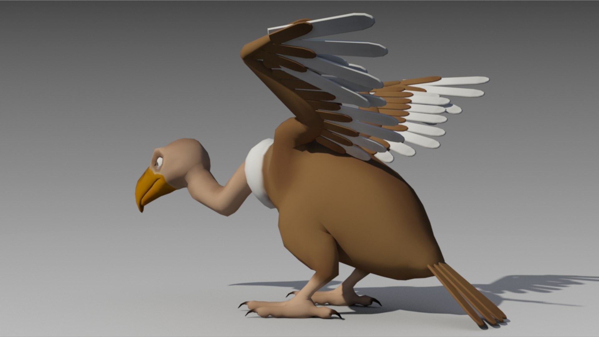 3D Vulture Animations Model - TurboSquid 1333867