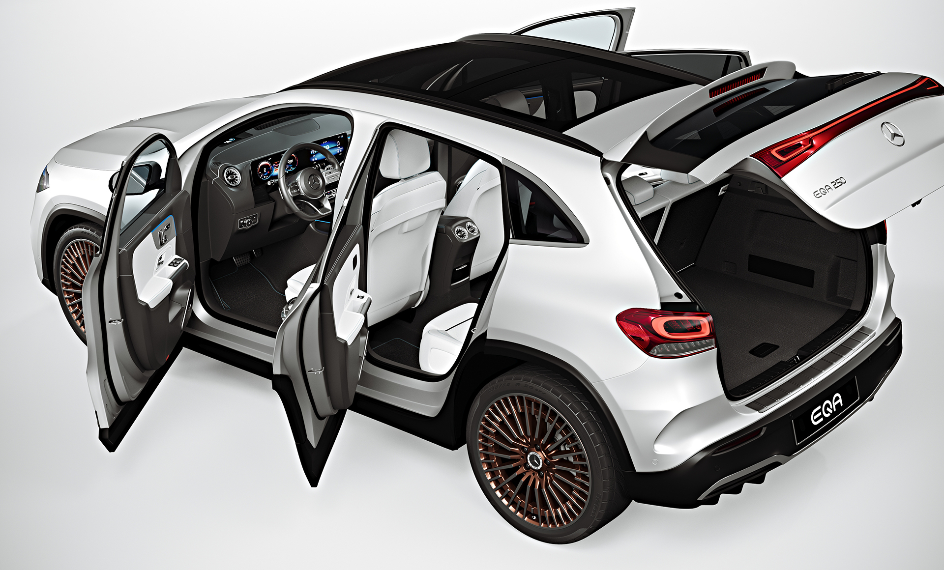 2022 Mercedes-Benz EQA 3D model - TurboSquid 1722925