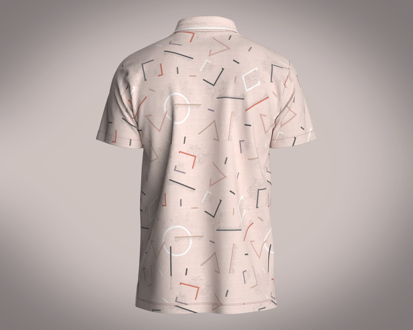 Mens AOP Polo Shirt 3D model - TurboSquid 1974847