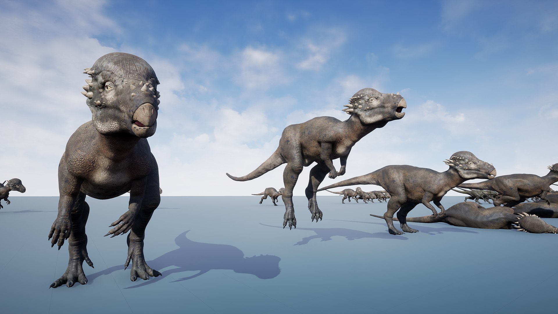 Pachycephalosaurus Unreal Engine - Unity Projects 3D Model - TurboSquid ...