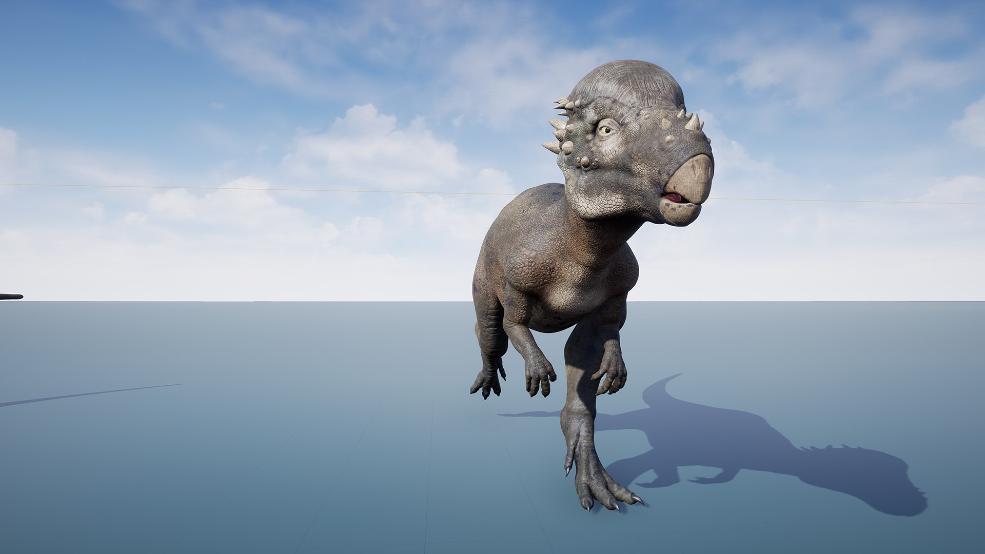 Pachycephalosaurus Unreal Engine - Unity Projects 3D Model - TurboSquid ...