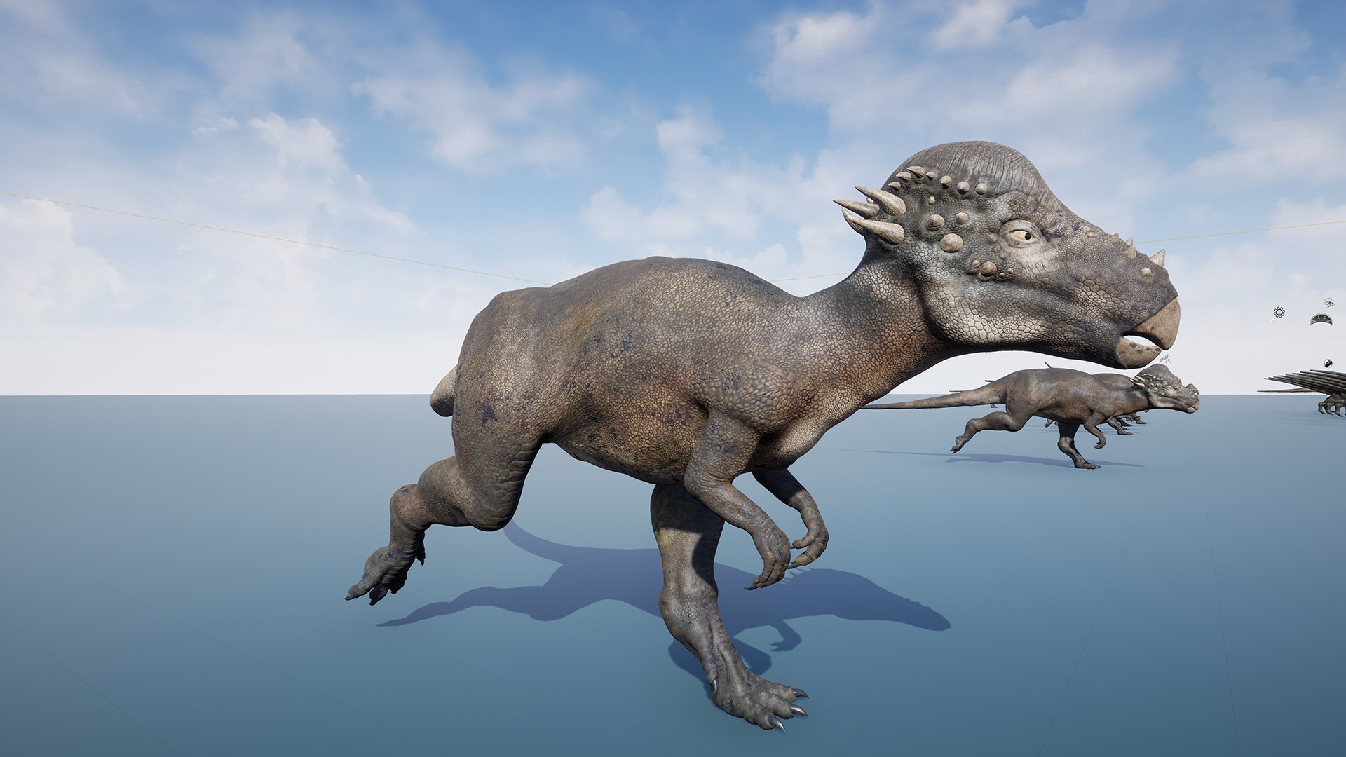Pachycephalosaurus Unreal Engine - Unity Projects 3D Model - TurboSquid ...
