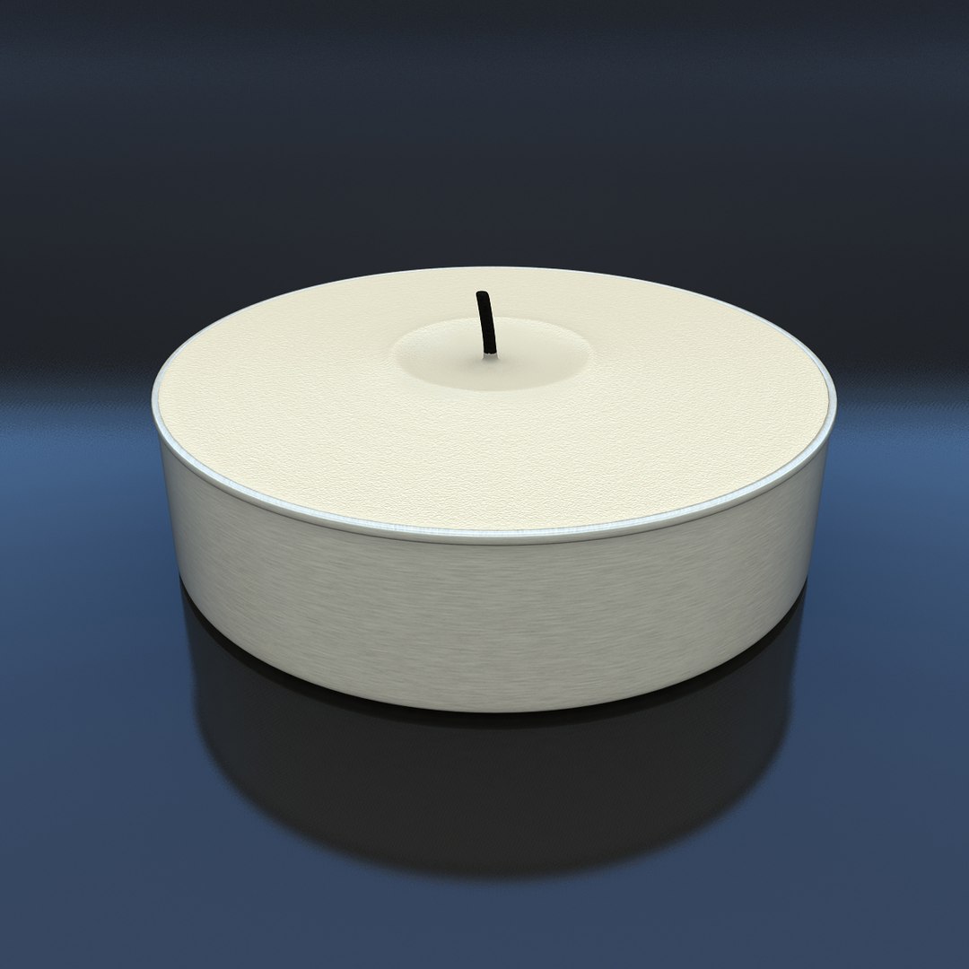 Tea Light 3ds