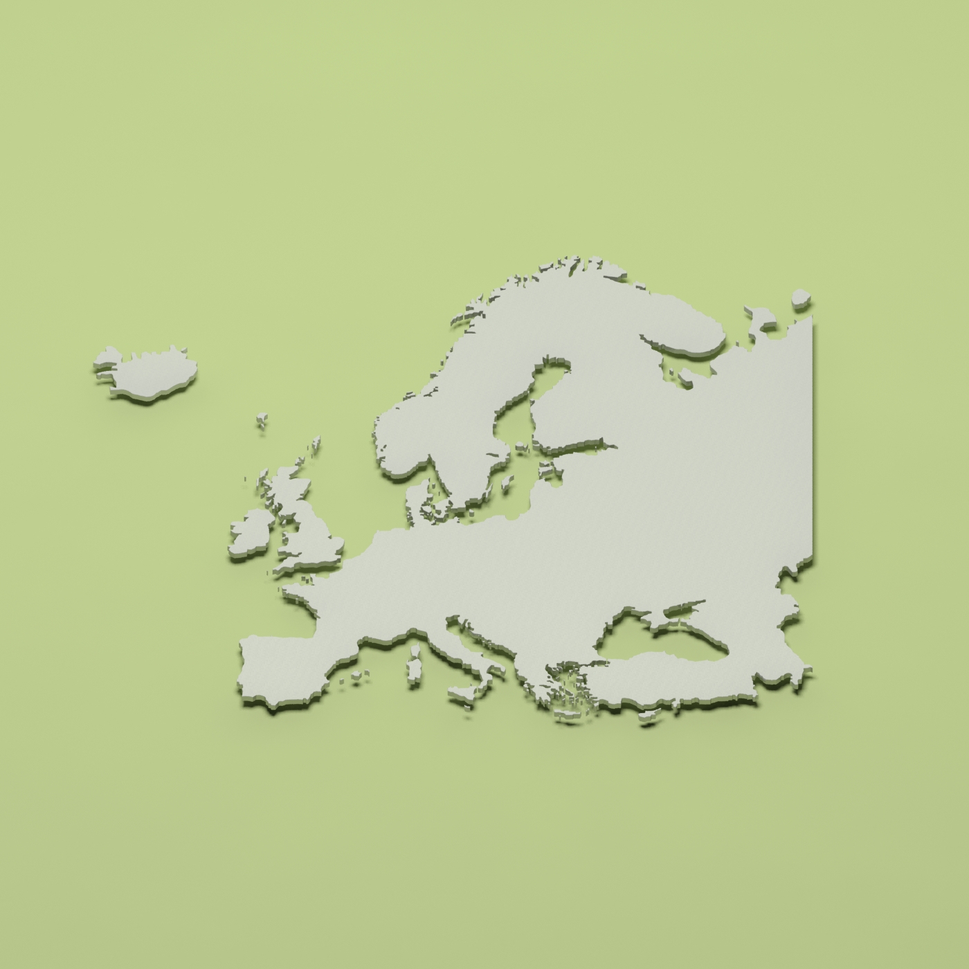 3d model europe