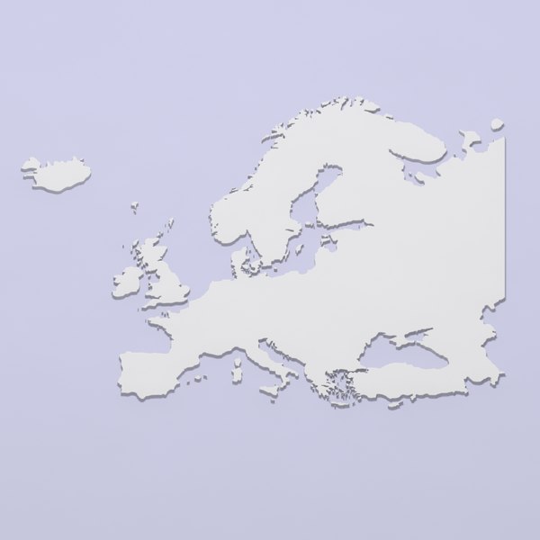 3d model europe