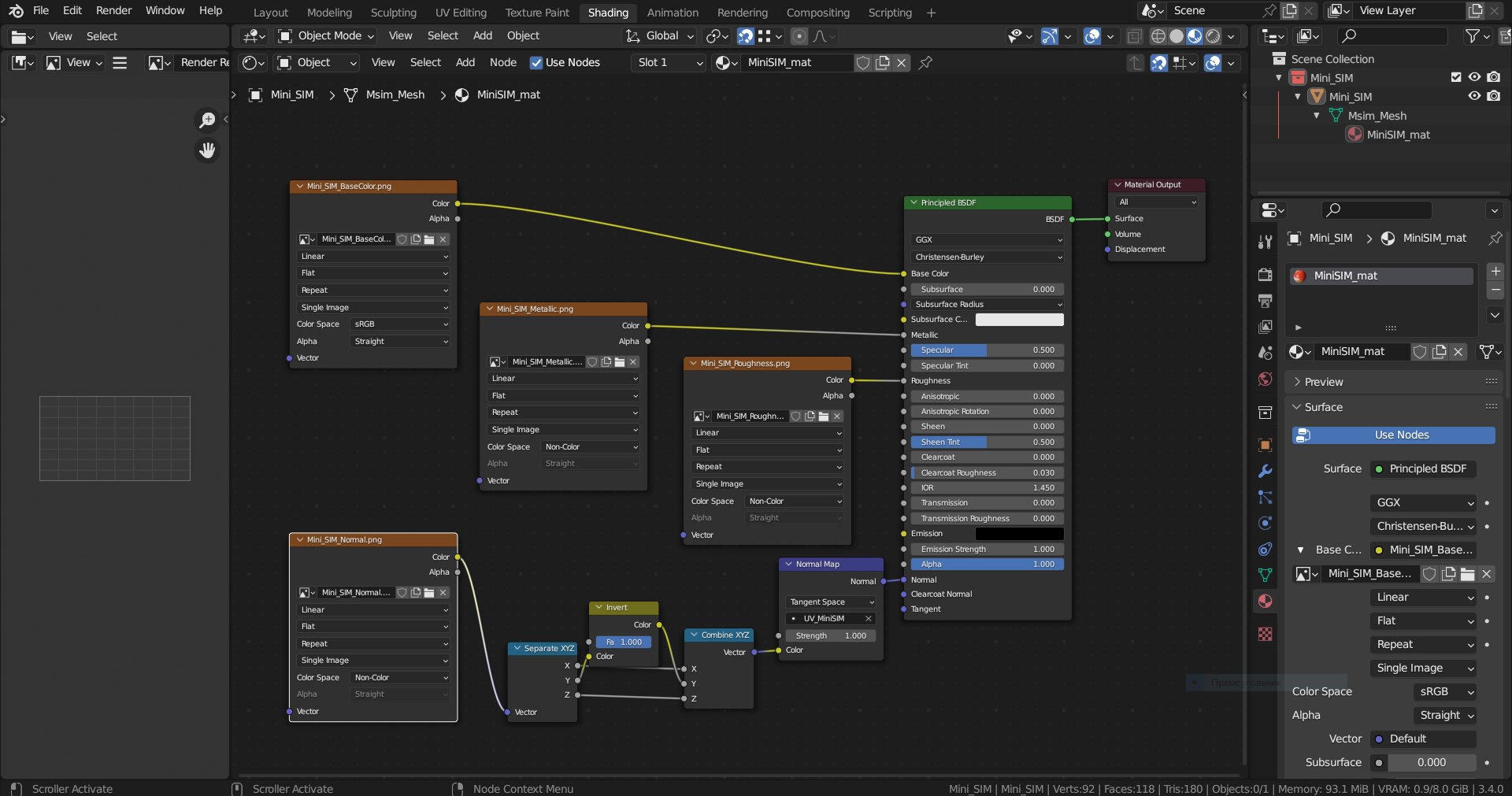 3D Model Mini SIM - TurboSquid 1893170