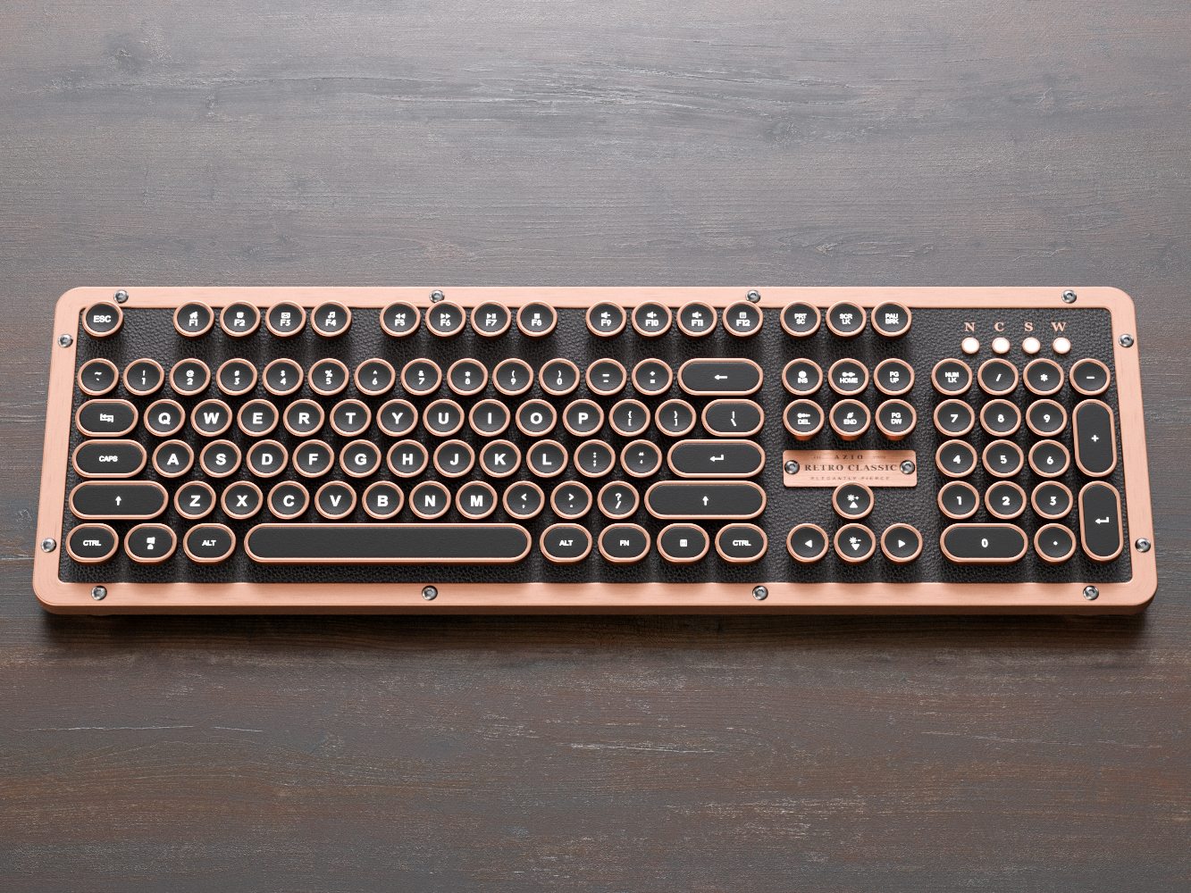 3D vintage computer keyboards azio - TurboSquid 1242358