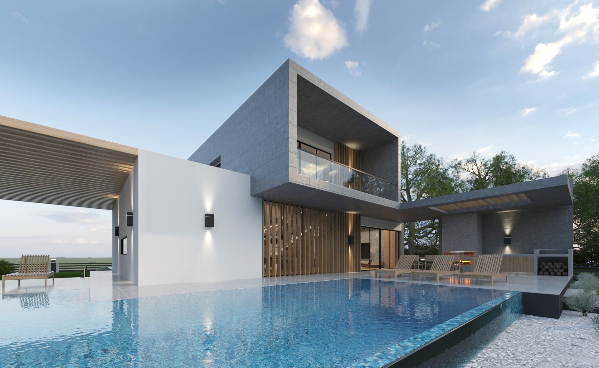 ビーチヴィラの外観と内装3Dモデル - TurboSquid 1725218