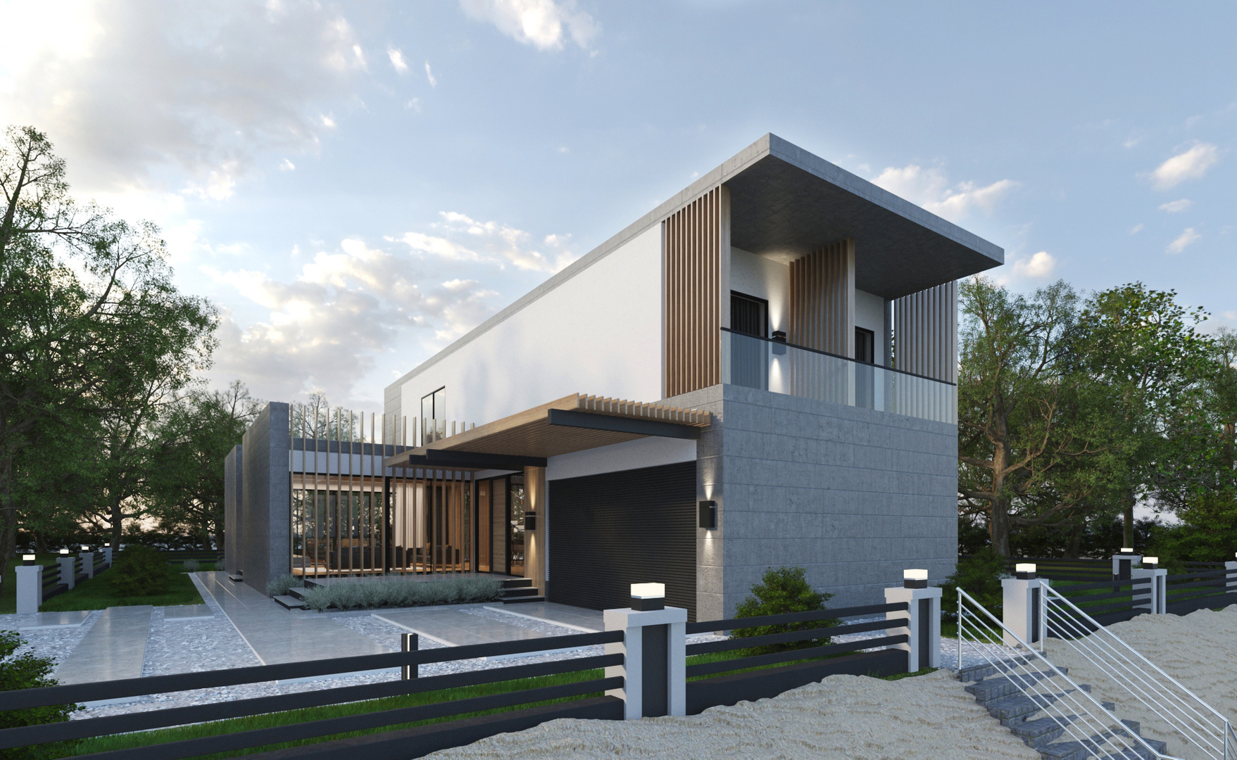 ビーチヴィラの外観と内装3Dモデル - TurboSquid 1725218