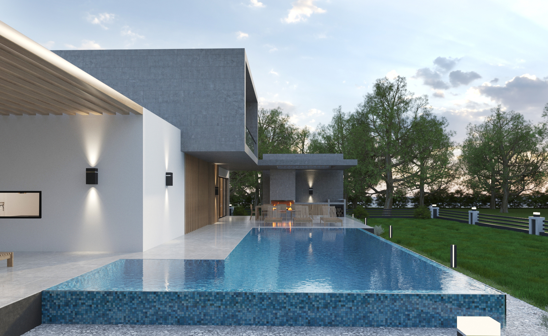 비치 빌라 외관 및 인테리어 3D 모델 - TurboSquid 1725218