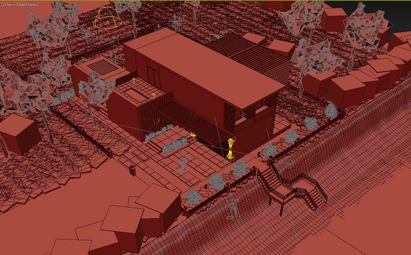 modelo 3d Exterior e interior de la villa de playa - TurboSquid 1725218