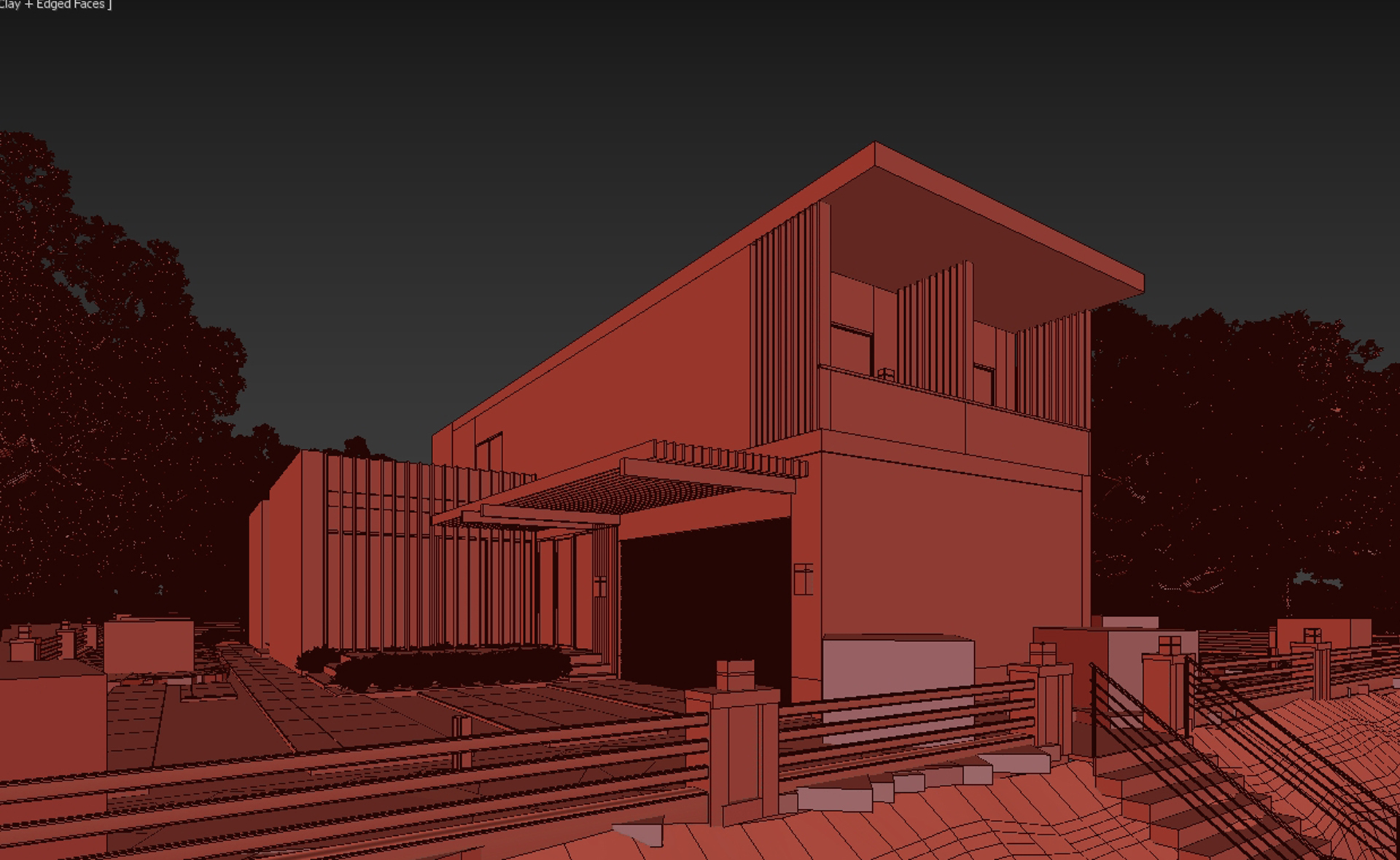 비치 빌라 외관 및 인테리어 3D 모델 - TurboSquid 1725218