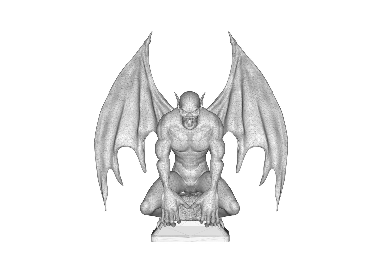 Gargoyle Model - TurboSquid 2369264