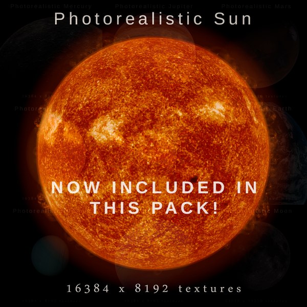 3D model nasa planets solar - TurboSquid 1251100