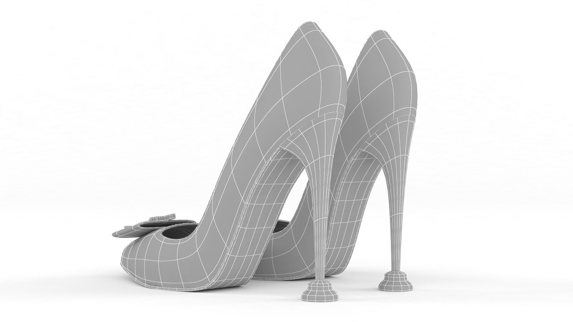 Women Shoes 3D Model - TurboSquid 2300466